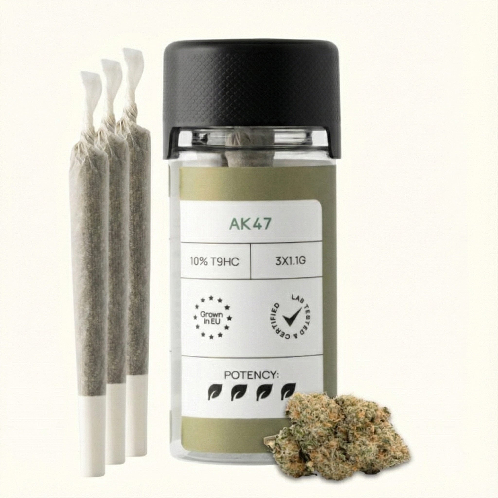 Nine Realms - PRO PREROLLS AK47 1.1G (10% 10-HCP)